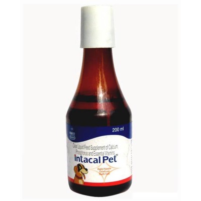 Intas Intacal Pet Syrup 200ml - Pets Friend