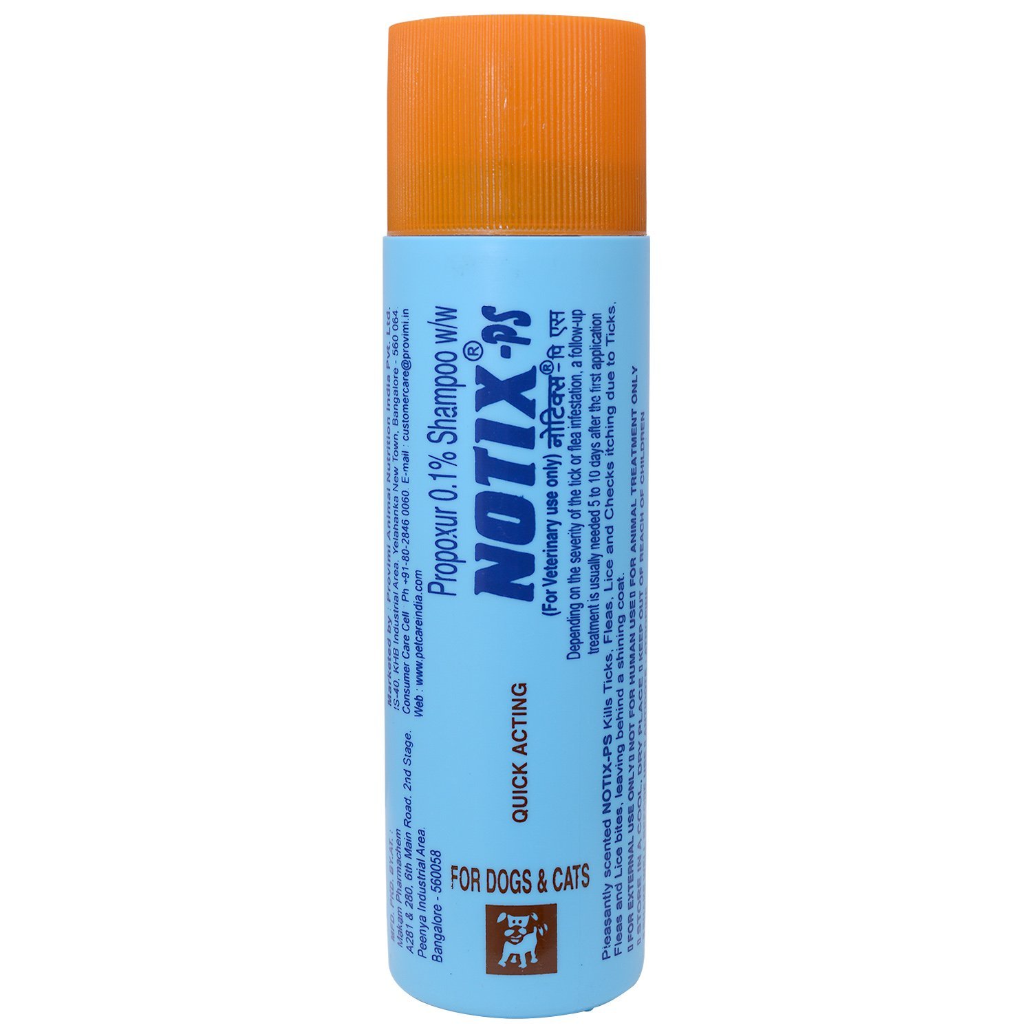 Petcare Notix-PS Shampoo (150 ml) - Pets Friend